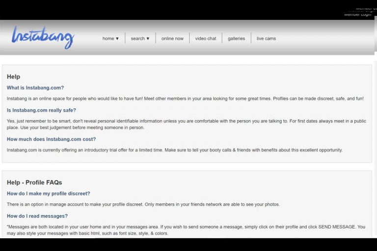 Instabang.com Review (Top 5 Recommend Site) | DatingCop.com