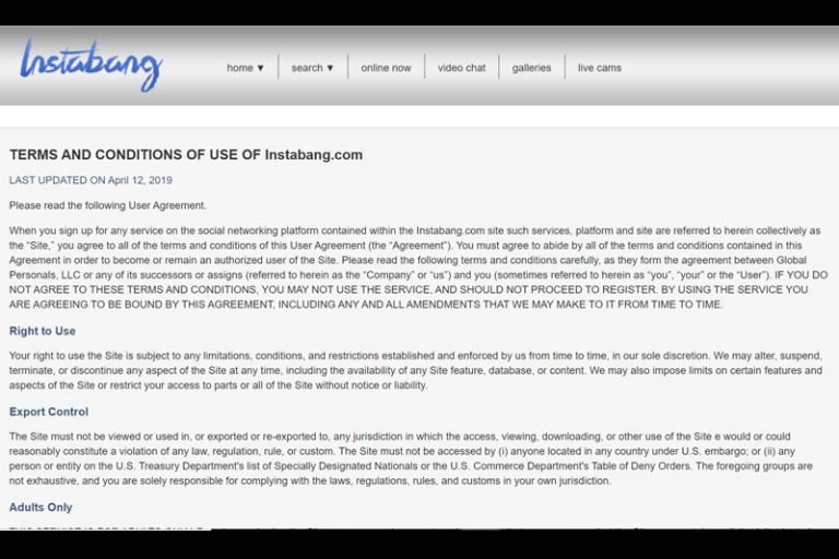 Instabang.com Review (Top 5 Recommend Site) | DatingCop.com