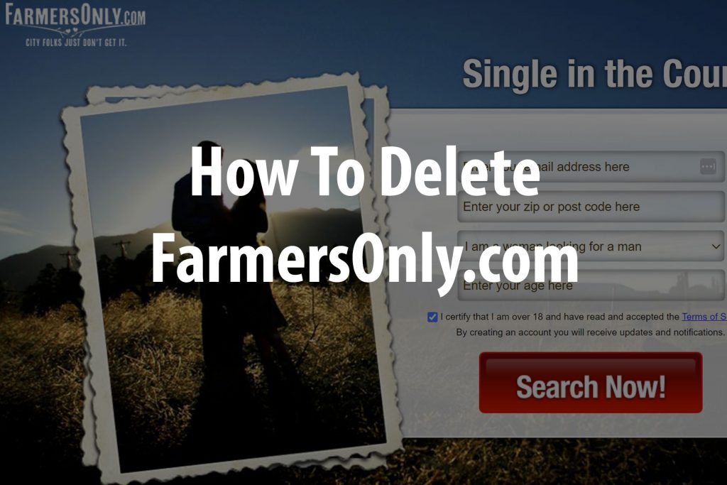How To Delete Farmers Only Account (Steps)